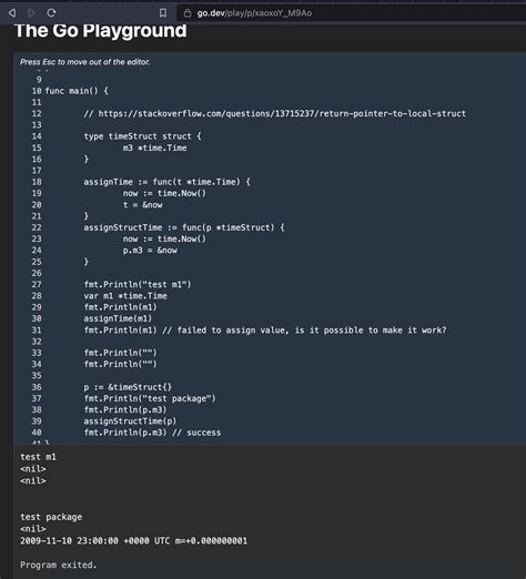 Golang Pointer Sometimes Work Sometimes Fail Quite Confuse When Using
