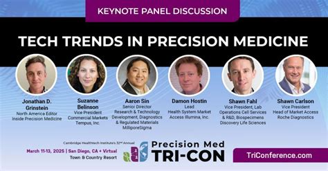 Join Me At This Years Tricon Precision Medicine Conference In San