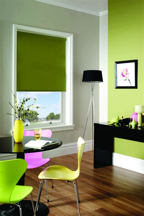 Green Roller Blinds Bringing Natures Calm Into Your Home