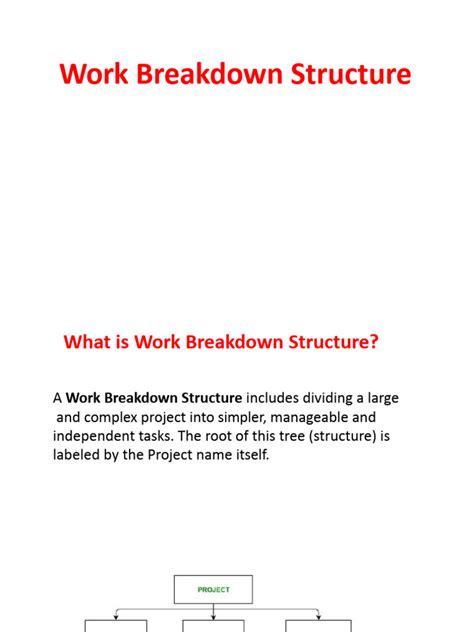 spm week 5 work break down structure pdf