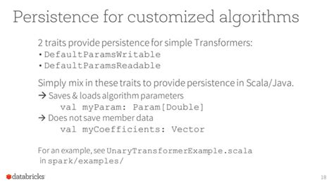 apache spark mllib 2 0 preview data science and production