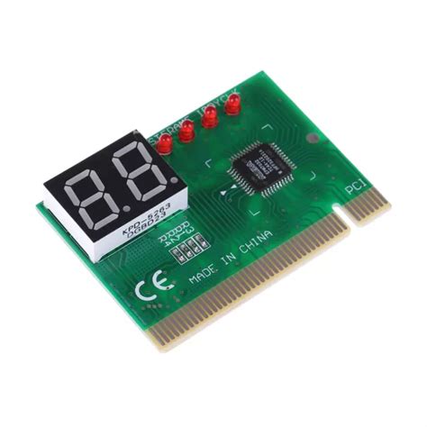 Pc Diagnostic 2 Digit Pci Card Motherboard Tester Analyzer Code For Comp F~ 6 Eur 389
