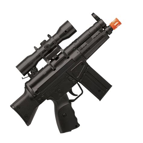 Crosman Model Gfapm74dpb Game Face M74 Black Dual Power Mini Aeg Rifle