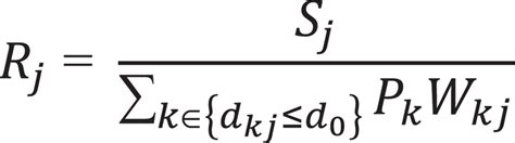 Formula Used For Index Development Download Scientific Diagram