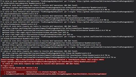 Problem Installing Packets Issue Elskom Sdk GitHub