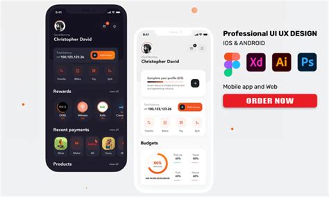Do Web Ui Ux Design And Mobile Ui Ux Design By Geethgraphy Fiverr