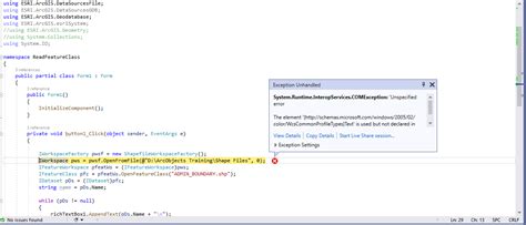 Handling Systemruntimeinteropservicescomexcepti Esri Community