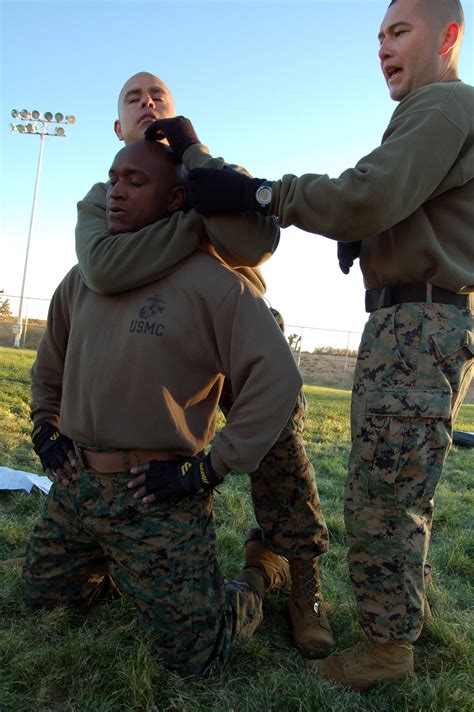 Edwards Marines Shows MCMAP Techniques To Medics Edwards Air Force Base News