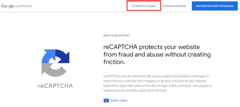 Creating A Recaptcha Api Key • Conetix
