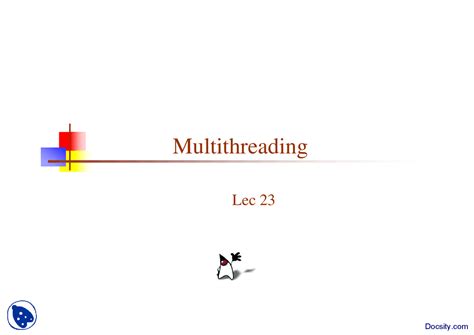Multithreading In Java Advanced Java Techniques Lecture Slides Docsity