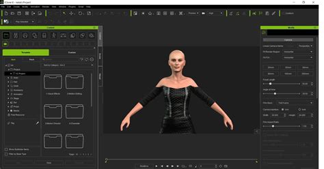 D Model Natalie Portman Rigged Animated Free Animations Tutorial VR AR Low Poly CGTrader