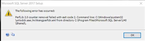 Sql Server Need Assistance With Sql 2017 Installation Errors Stack