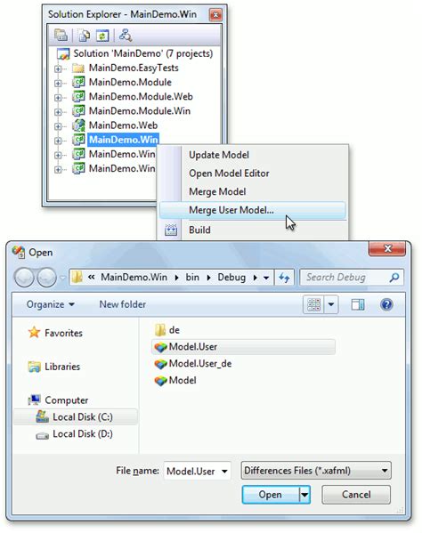 Merge End User Settings Of A WinForms App From Development To Production Environment XAF