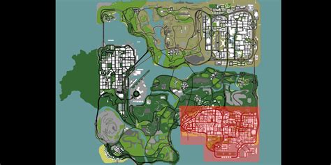 Gta San Andreas Gangs Map Gta San Andreas Tags Locations In Los Santos