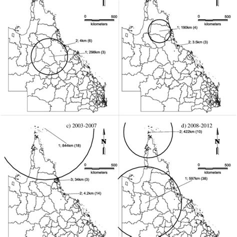 Spatio Temporal Clustering Of Dengue Using Satscan Test For The Period Download Scientific