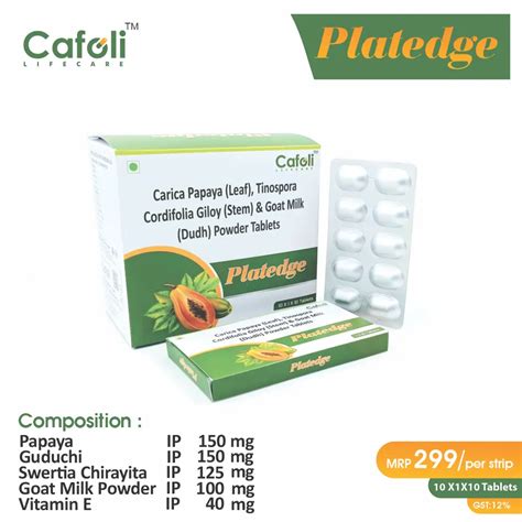 Platelet Enhancer Platedge Tablet