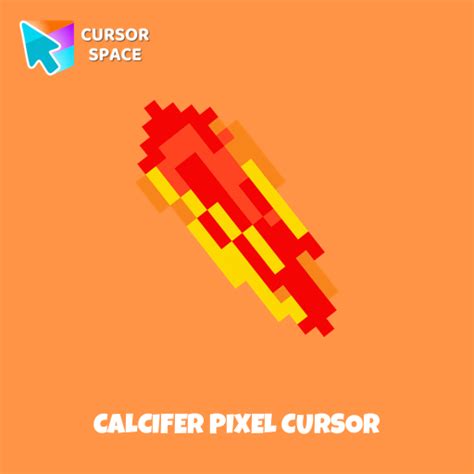 Custom Cursor Calcifer Pixel For Google Chrome Cursor Space