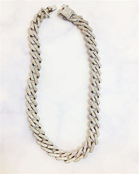 Chunky Silver Chain Necklace