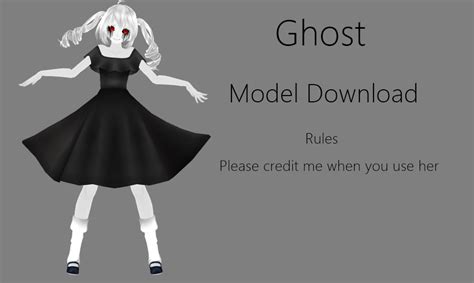 Mmd Ghost Model Download By Hakuraizumii On Deviantart