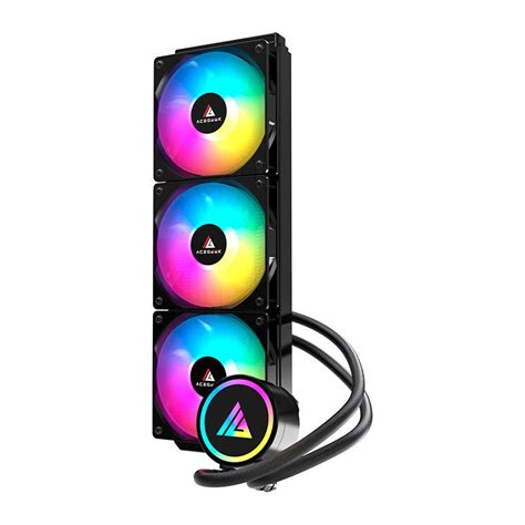Water Cooler Acegeek E360 Rainbow 360mm Preto Ag E360 Bk Pichau