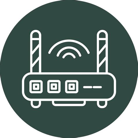Wifi Router Vector Icon 37186052 Vector Art At Vecteezy