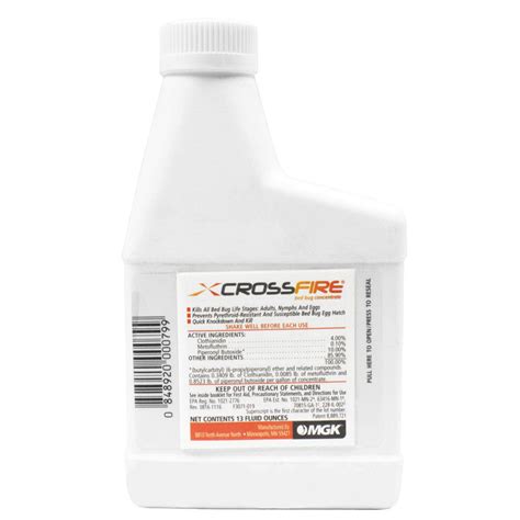 Crossfire Bed Bug Concentrate Fast Residual Bed Bug Control