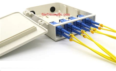 Hộp Phối Quang Odf 8fo Trong Nhà Hộp Phối Quang Odf 8fo 8 Sợi 8 Core