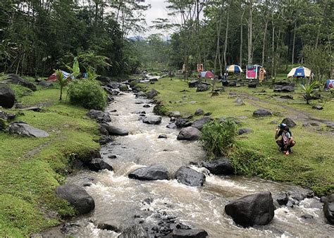 Ledok Sambi Tempat Rekreasi Pinggir Sungai Bersama Keluarga