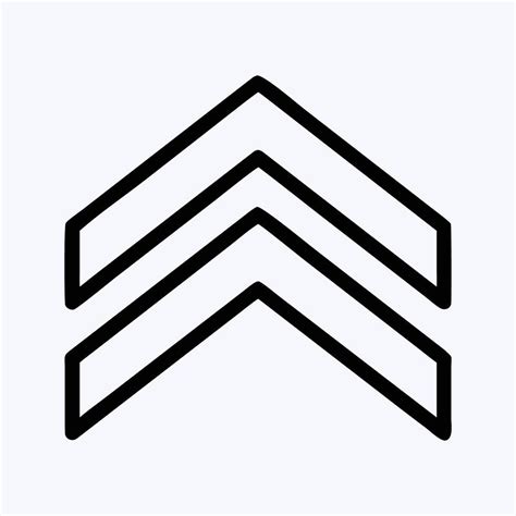 A Black And White Chevron Logo 75689923 Vector Art At Vecteezy