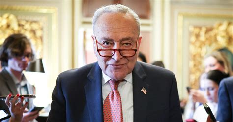Chuck Schumer Says He Will Vote To Advance Gop Funding Bill Amid Democratic Divisions Over