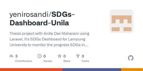 Github Yenirosandisdgs Dashboard Unila Thesis Project With Anita Dwi Maharani Using Laravel