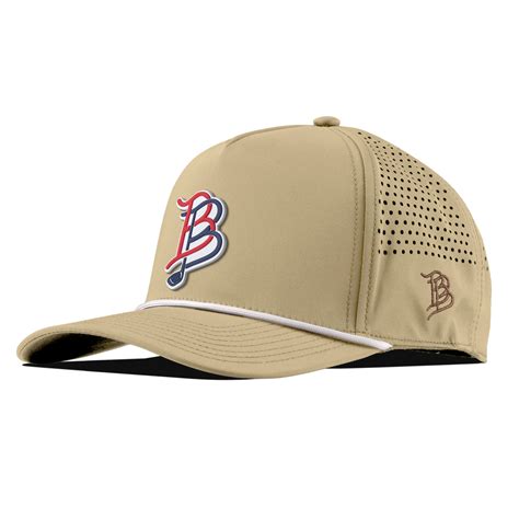 Bb Golf Usa Curved 5 Panel Rope Premium Headwear Branded Bills