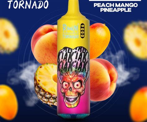 Randm Tornado 9000 Peach Mango Pineapple 9k Vape Kaufen