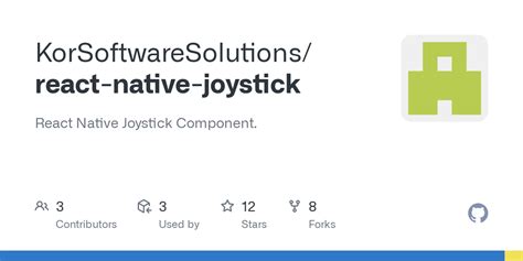 github korsoftwaresolutions react native joystick react native