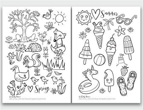 Dibujos Para Imprimir Varios En Una Hoja Dibujos Cute Para Imprimir