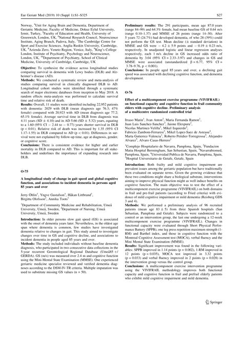 Pdf Effect Of A Multicomponent Exercise Programme Vivifrail On