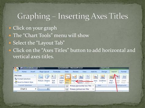PPT Using Excel To Graph Data PowerPoint Presentation Free Download ID