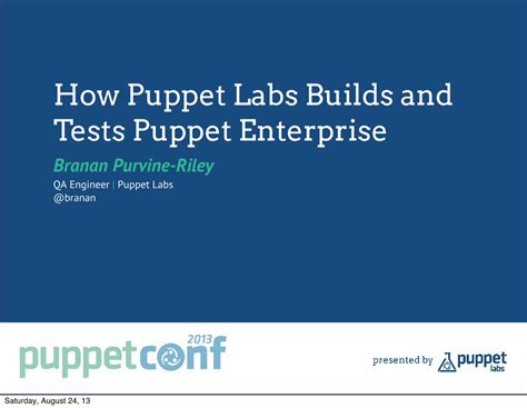 Pdf How Puppet Labs Tests And Validates Puppet Enterprise Dokumentips