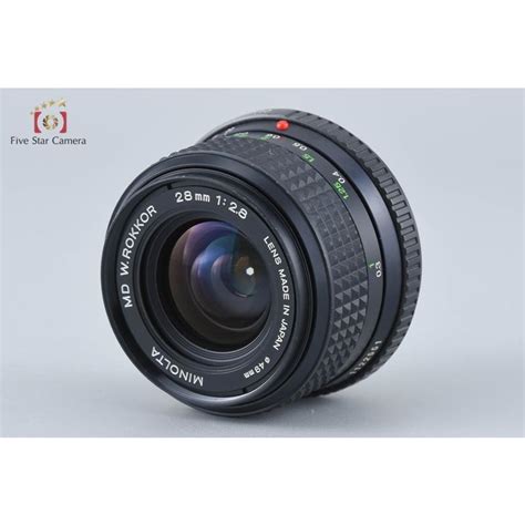 コニカミノルタ（konica Minolta） 【中古】minolta ミノルタ Md Wrokkor 28mm F28 中古カメラ
