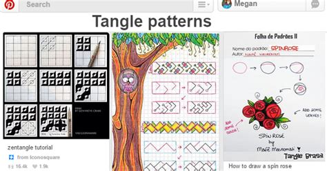 Megan S Tangled Web Finding And Organizing Tangle Patterns