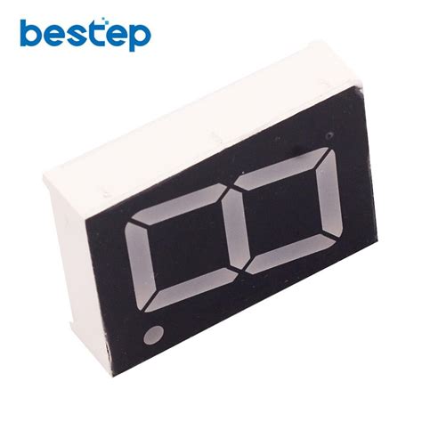 10pcs 1bit Digital Tube 7 Segment 12 Inch Red Le Grandado 10pcs 1bit Digital Tube 7 Segment 12 Inch Red Le Grandado