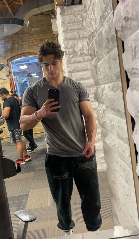 Muscular Brunette Men