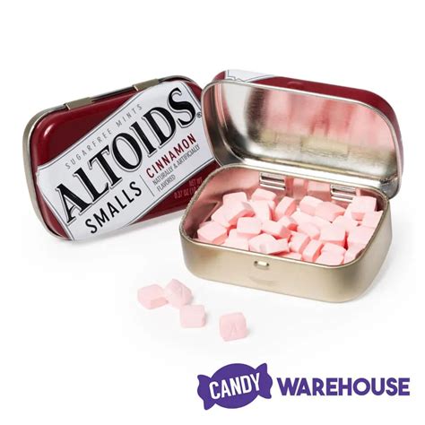 Altoids Smalls Mint Tins Cinnamon 9 Piece Box Candy Warehouse
