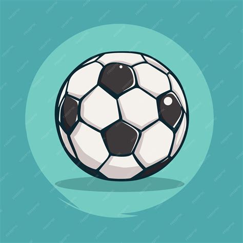 Premium Vector Cartoon Soccer Ball Illustration Football Clip Art