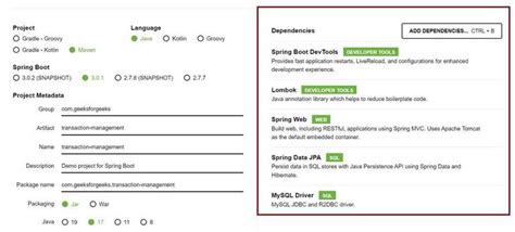 Spring Boot Transaction Management Using Transactional Annotation Geeksforgeeks