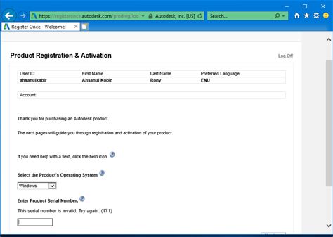 Solved Serial Number And Product Key Autodesk Community