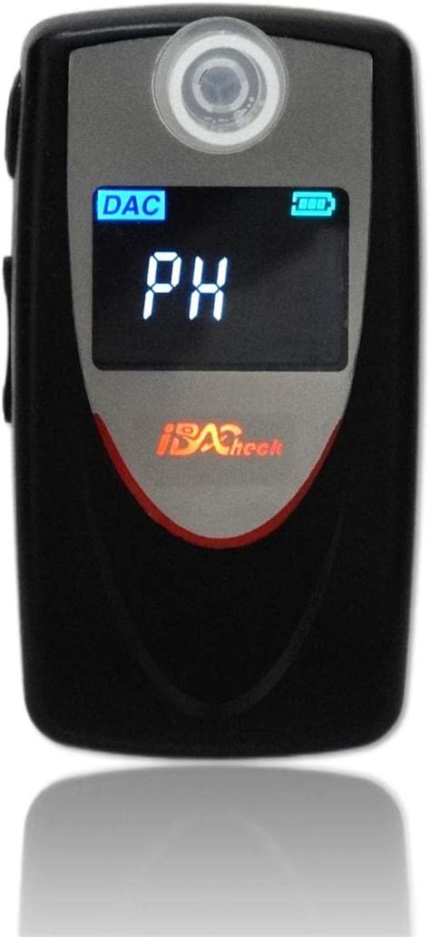 Ibacheck Breathalyzer With 10 Memories And 4 Color Display