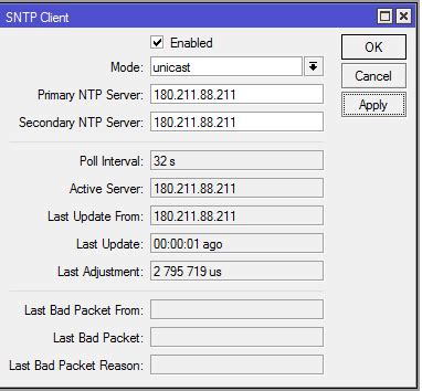 Setting Waktu Mikrotik Dengan NTP Client CandraLab Studio