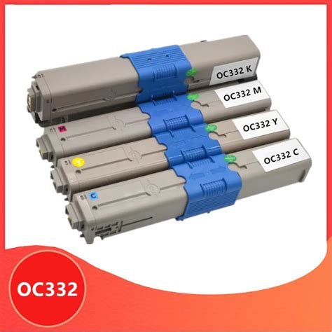 Renkli Toner Kiti C332 Yaz C Toner Kartu U I In Uyumlu Oki C332 Mc363 C332dn