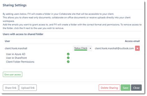 Troubleshooting New Collaborate Using Status Check Fyi